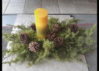 Portacandele natale candela