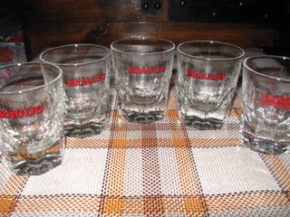 5 bicchierini dell'amaro AVERNA