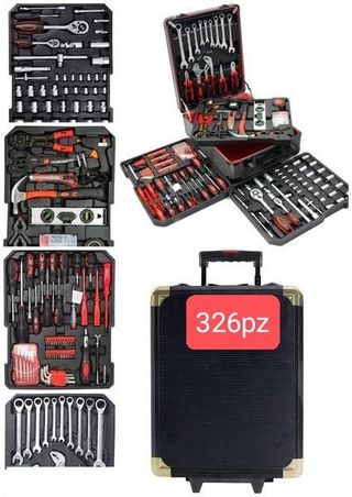 SET DI ATTREZZI TROLLEY VALIGIA PORTATTREZZI PORTA