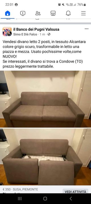 Divano letto