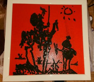 Quadro Don Chisicotte