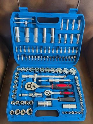 VALIGIA SET CHIAVI A BUSSOLA 108 PEZZI VANADIUM CO