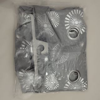 Tenda con anelli Grigia