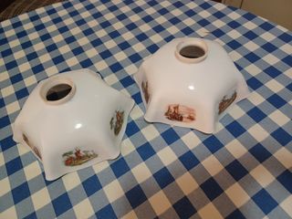 Coppia lampade vintage