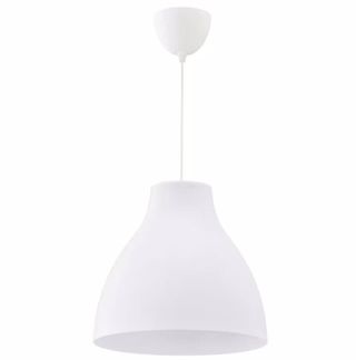 Lampadario bianco opaco nuovo diametro 38cm