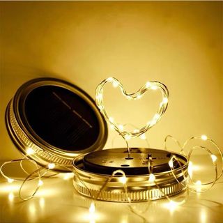 LIGHT 3 Pack Solare Mason Jar Luce