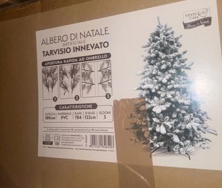 Albero di Natale 180cm Tarvisio Innevato