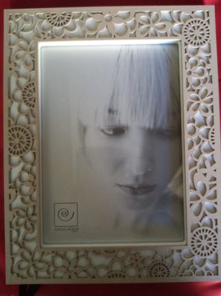 Portafoto in legno,mandala
