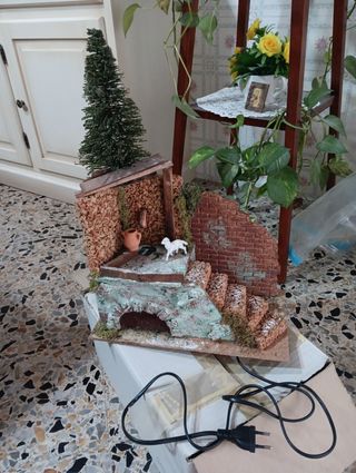 Fontana natalizia funzionante