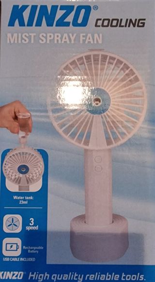 Ventilatore con vapore acqua