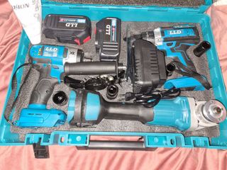 TRAPANO AVVITATORE+SMERIGLIATRICE ANGOLARE+AVVITAT