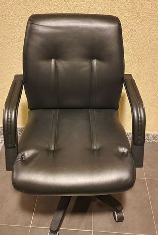Sedia da ufficio vera pelle