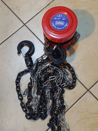 Paranco a mano 1 tonnellata