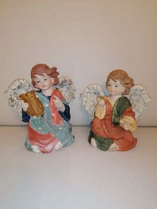 Decorazione natalizia angioletti