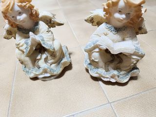 Statuette ceramica clarion