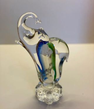 Elefante vetro sommerso Murano