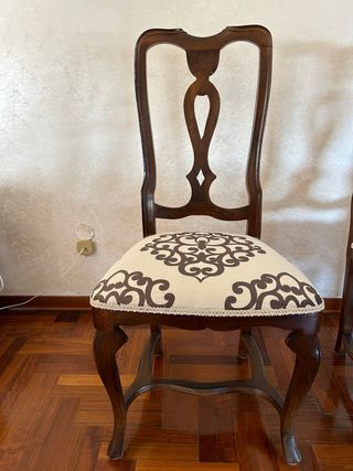 Sedie in noce primi del '900