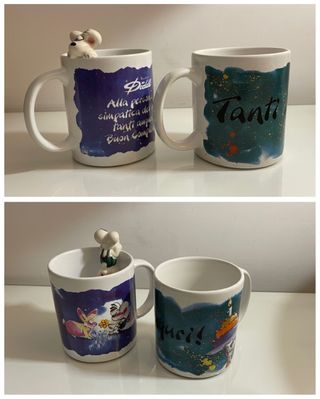 Coppia di tazze compleanno Diddl