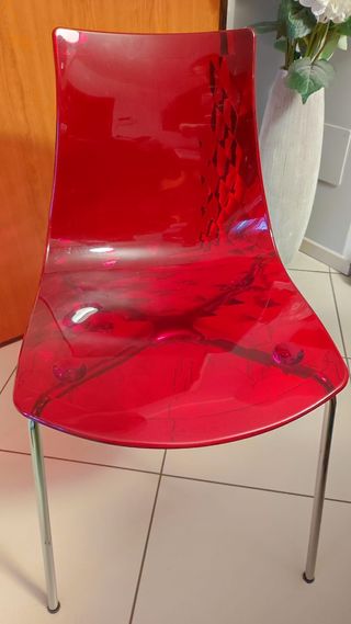 Sedie Calligaris Ice Rosse