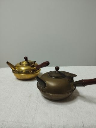Teiera ottone vintage