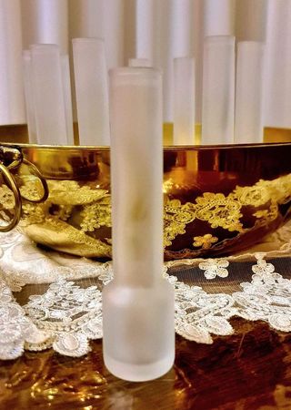 Porta Caviale e Vodka Vintage servizio Bicchieri