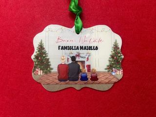 Targa Natalizia in plexiglass con stampa uv♥️