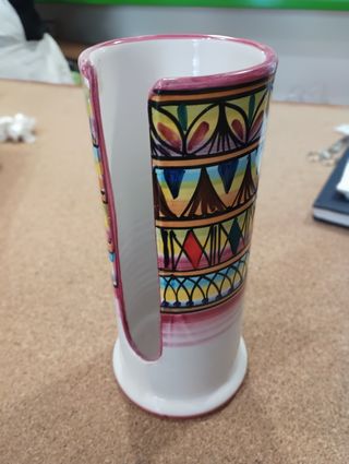 Portabicchieri in ceramica vietrese
