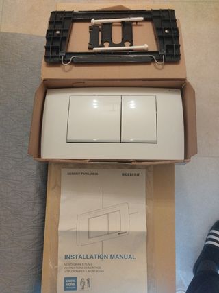 Placca Geberit twinline 30