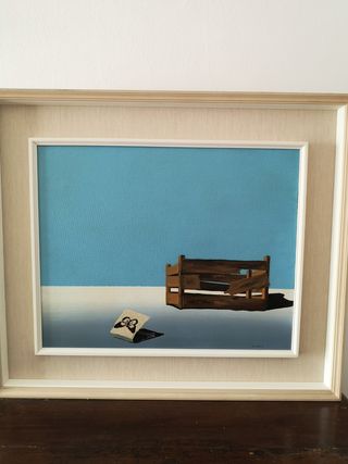 R. Ghiribelli 1974 Composizione quadro