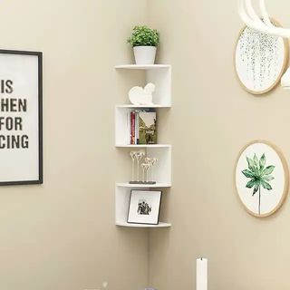 🌟📚🏡  Mensola Angolare a Parete