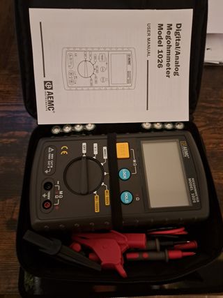 Megahometer Digitale Multimetro Prof