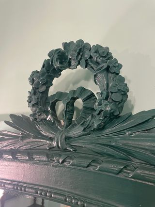 Specchio in legno laccato