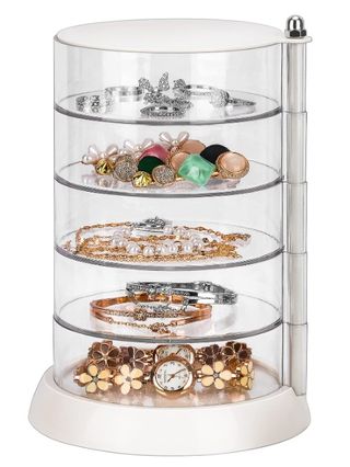 🔻[-50%] Organizzatore in Acrilico Trasparente a 5