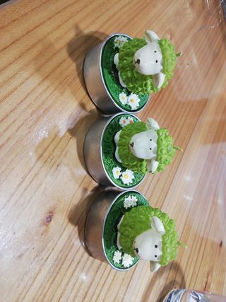 Set tre candele pecorella