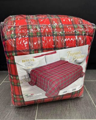 Trapunta matrimoniale Tartan