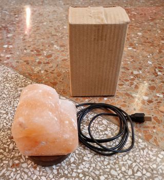 Lampada di Sale a forma di Cuore