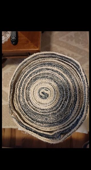 Tessuto lino e cotone pesante