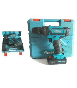 Trapano avvitatore a doppia batteria litio 18V 2Ah