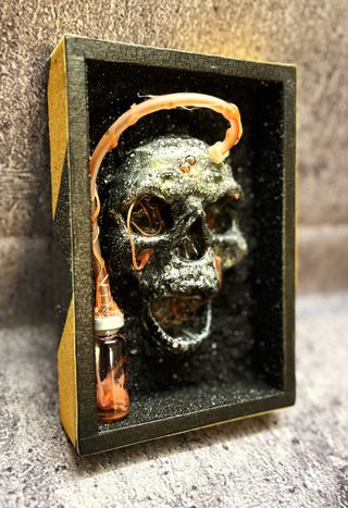 Quadro Teschio Zombie