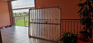 Rete matrimoniale con doghe in legno