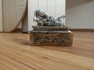 Portagioie argentato Ganesha