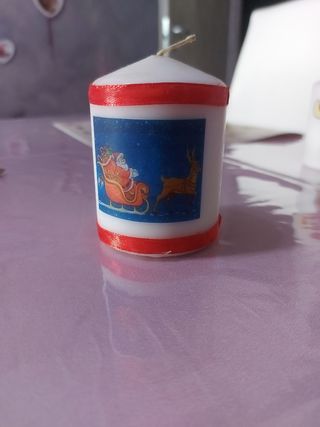 Candela Natalizia handmade