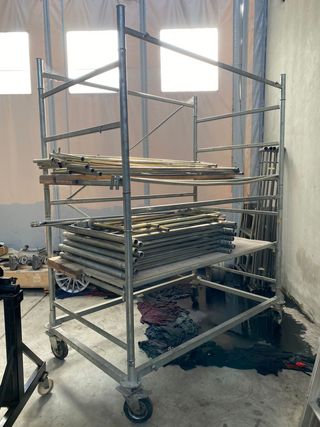 Ponteggio professionale in acciaio