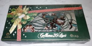 Luci natalizie vintage albero di natale