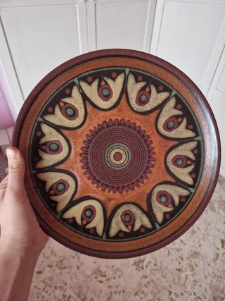 Piatto decorato da parete