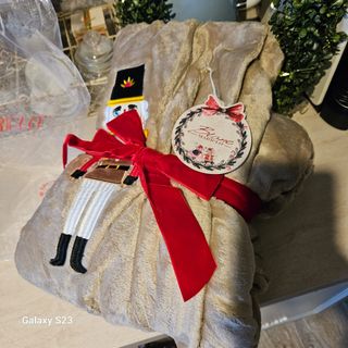 Shabby plaid natalizi blanc mariclo idea regalo