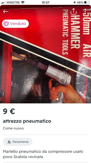 attrezzo pneumatico