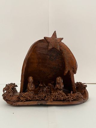 Decorazioni Natale - Presepe in terracotta