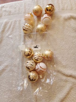 12 palline ornamenti natale palline