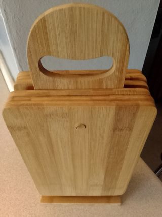 Set taglieri in legno